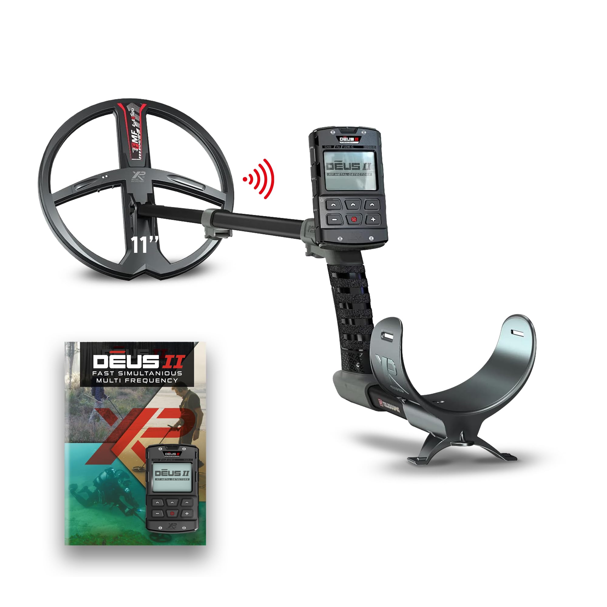 Amazon.com : XP Metal Detectors Deus II RC - Waterproof and Multi ...