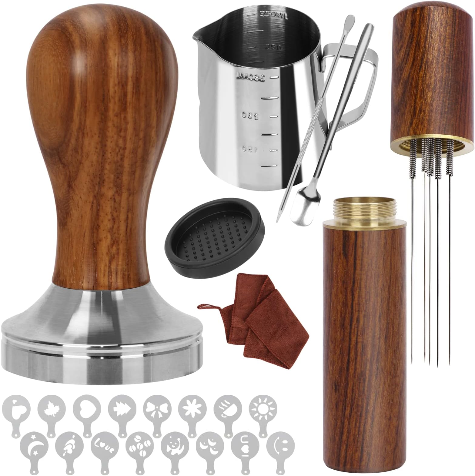 Amazon.de: Y-Step Kaffee Tamper 51mm, Espresso Tamper Set 23pcs ...