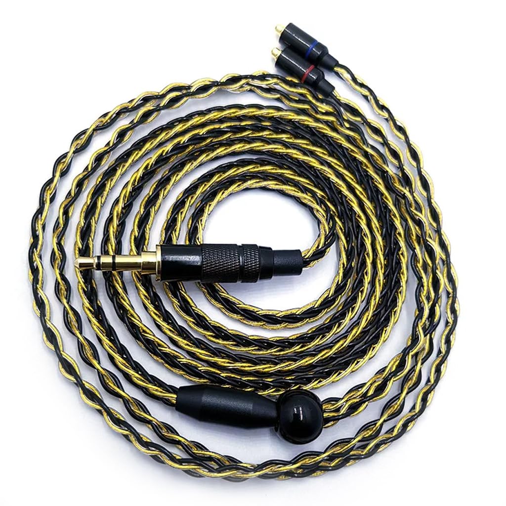 Concept Kart RY C2 8 Core MMCX Upgrade Cable for IEM 3.5mm Plug Oxygen ...