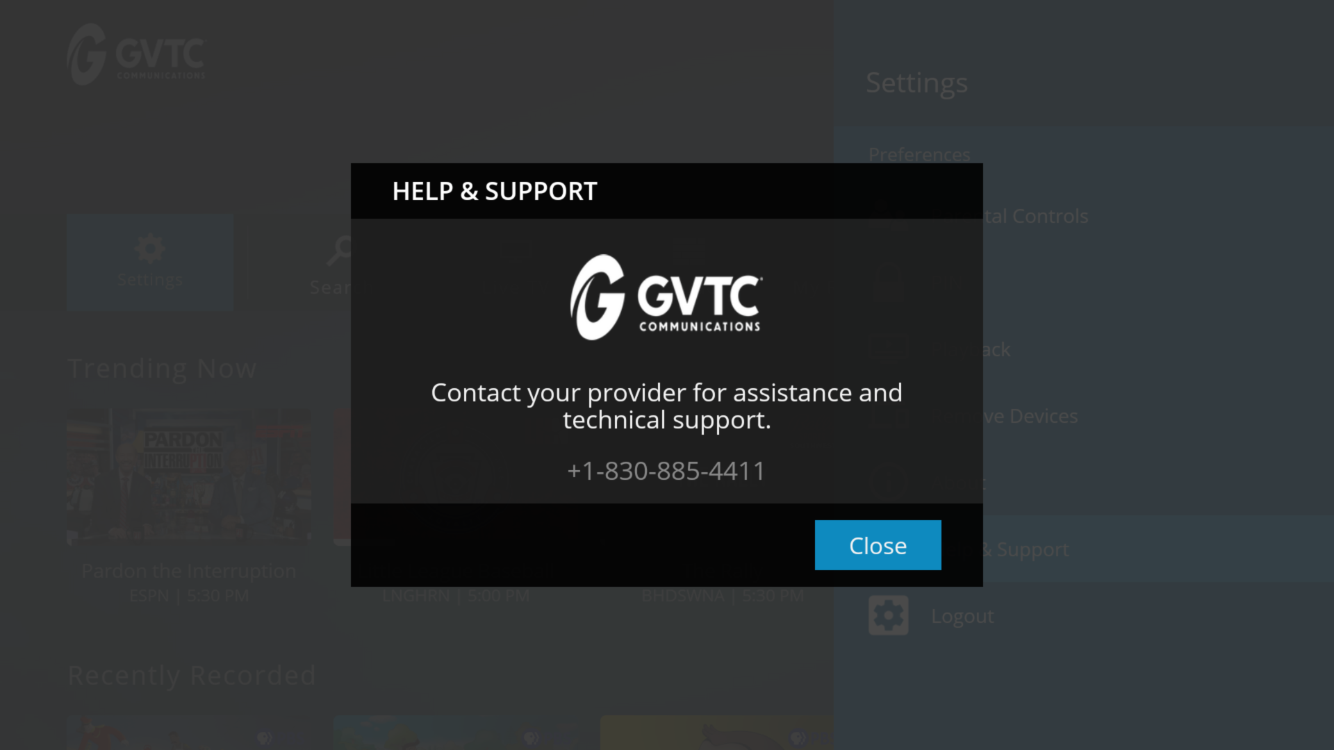 GVTC TV - App on Amazon Appstore