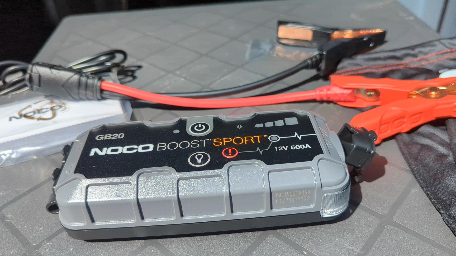 Watch NOCO Boost Sport GB20 500 Amp 12-Volt UltraSafe on Amazon Live