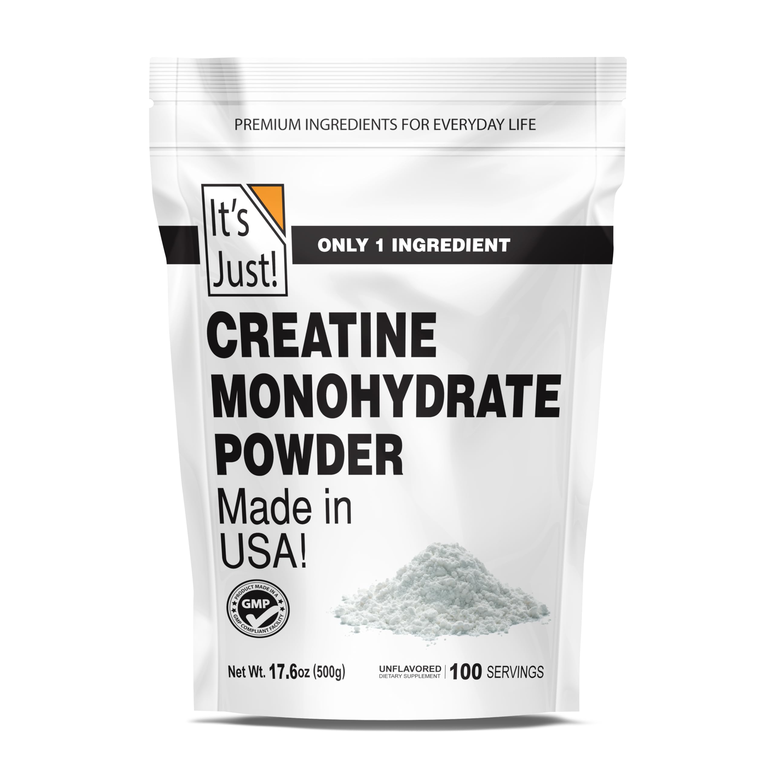 Amazon.com: It's Just! - Creatine Monohydrate Powder, Pure Creatine ...
