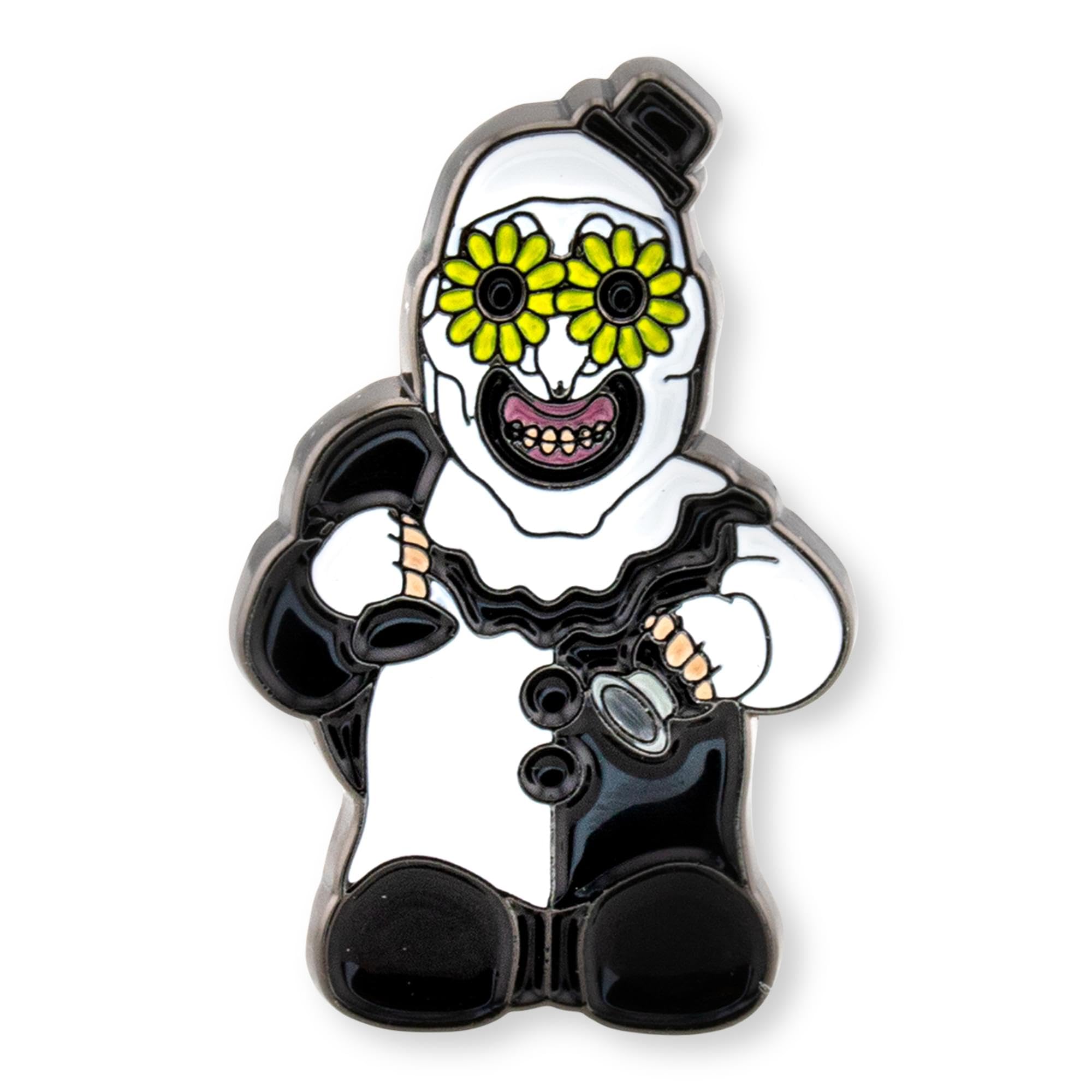 Amazon.com: Terrifier 2 Art The Clown Enamel Pin | Badge Accessories ...