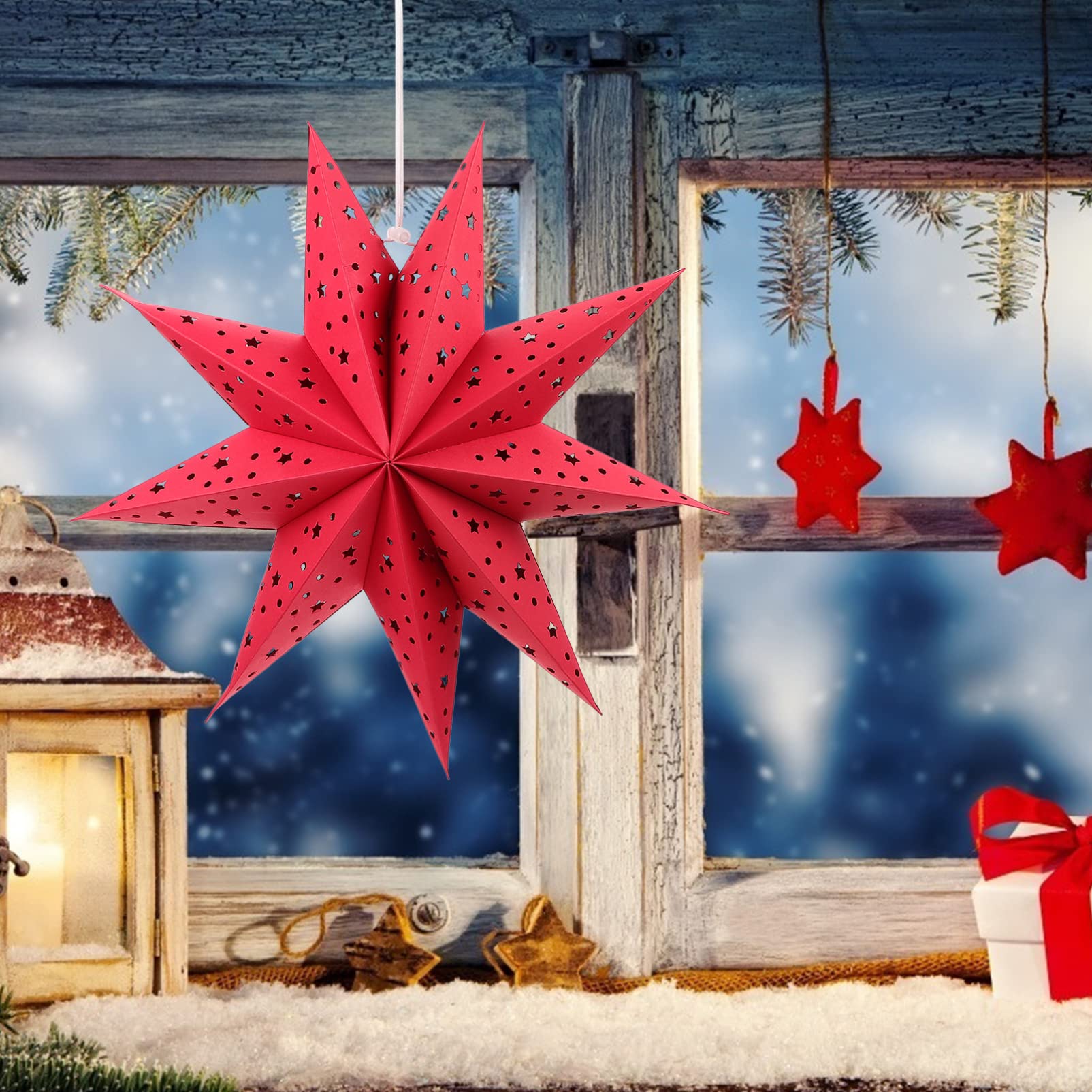 Chinese Paper Star Lanterns