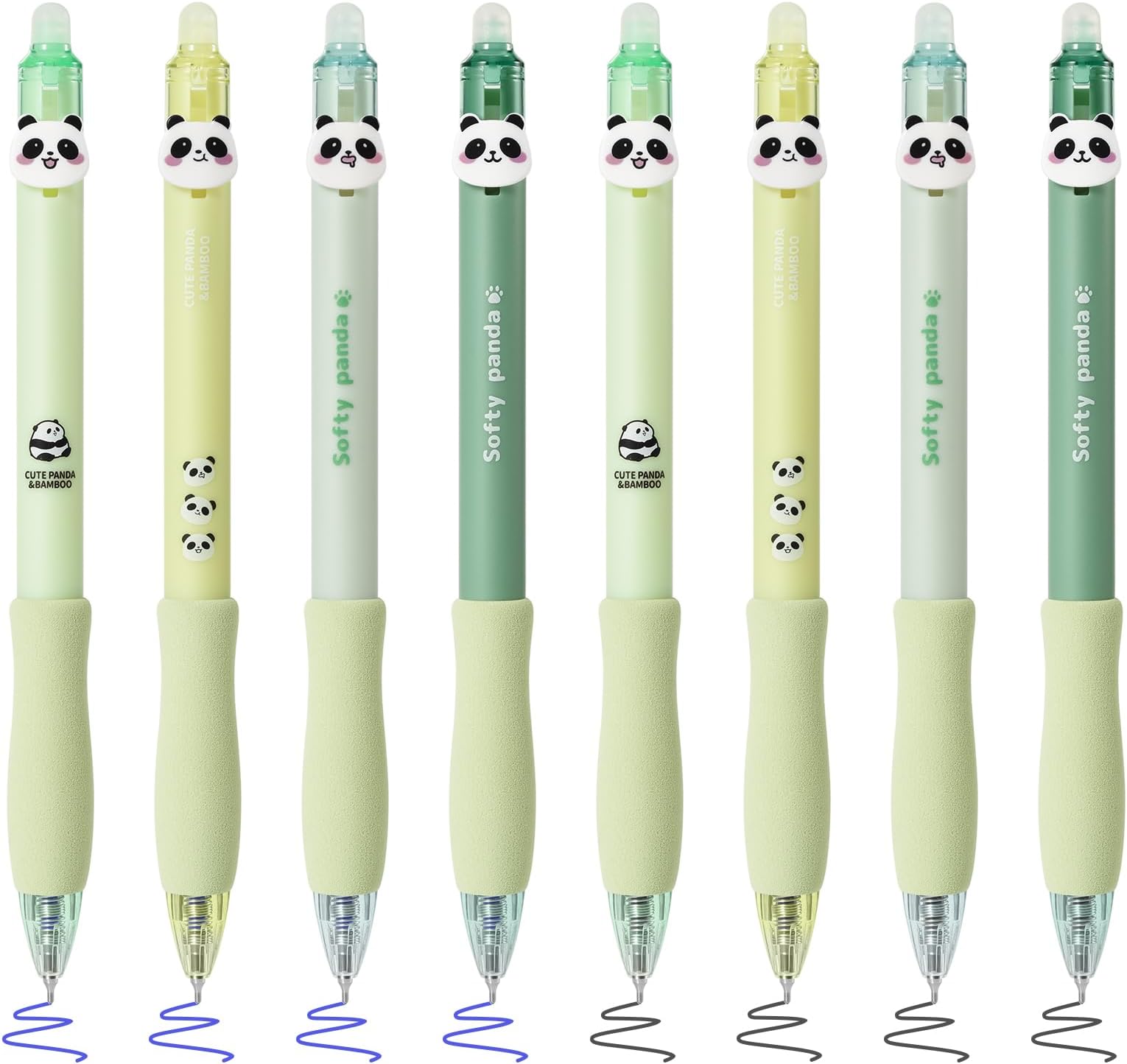 Amazon.com: BAYTORY 8Pcs Cute Retractable Erasable Gel Pens, CS Fine ...