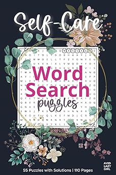 Self-Care Word Search Puzzle Book: Word Search Puzzles for Mindfulness ...