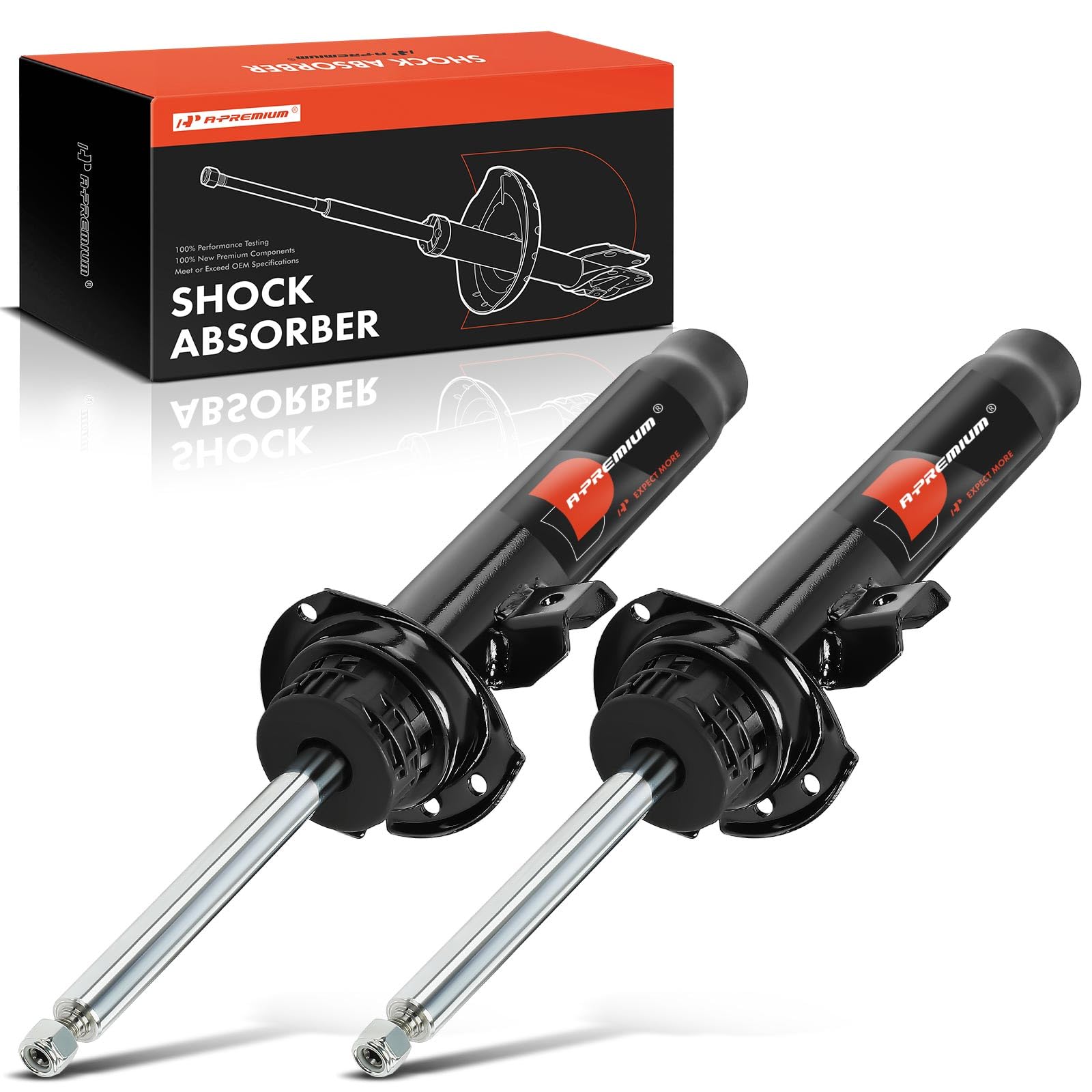 Amazon.com: A-Premium Front Pair (2) Strut Assembly Compatible with BMW ...