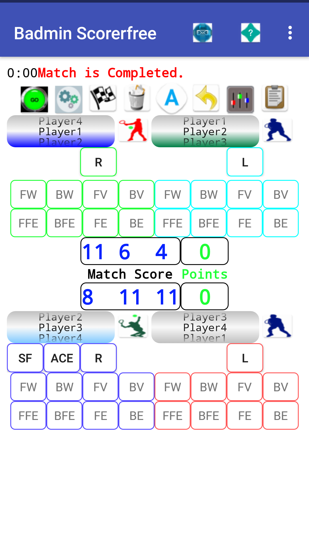 Badminton Match/Stats Scorer free - App on Amazon Appstore