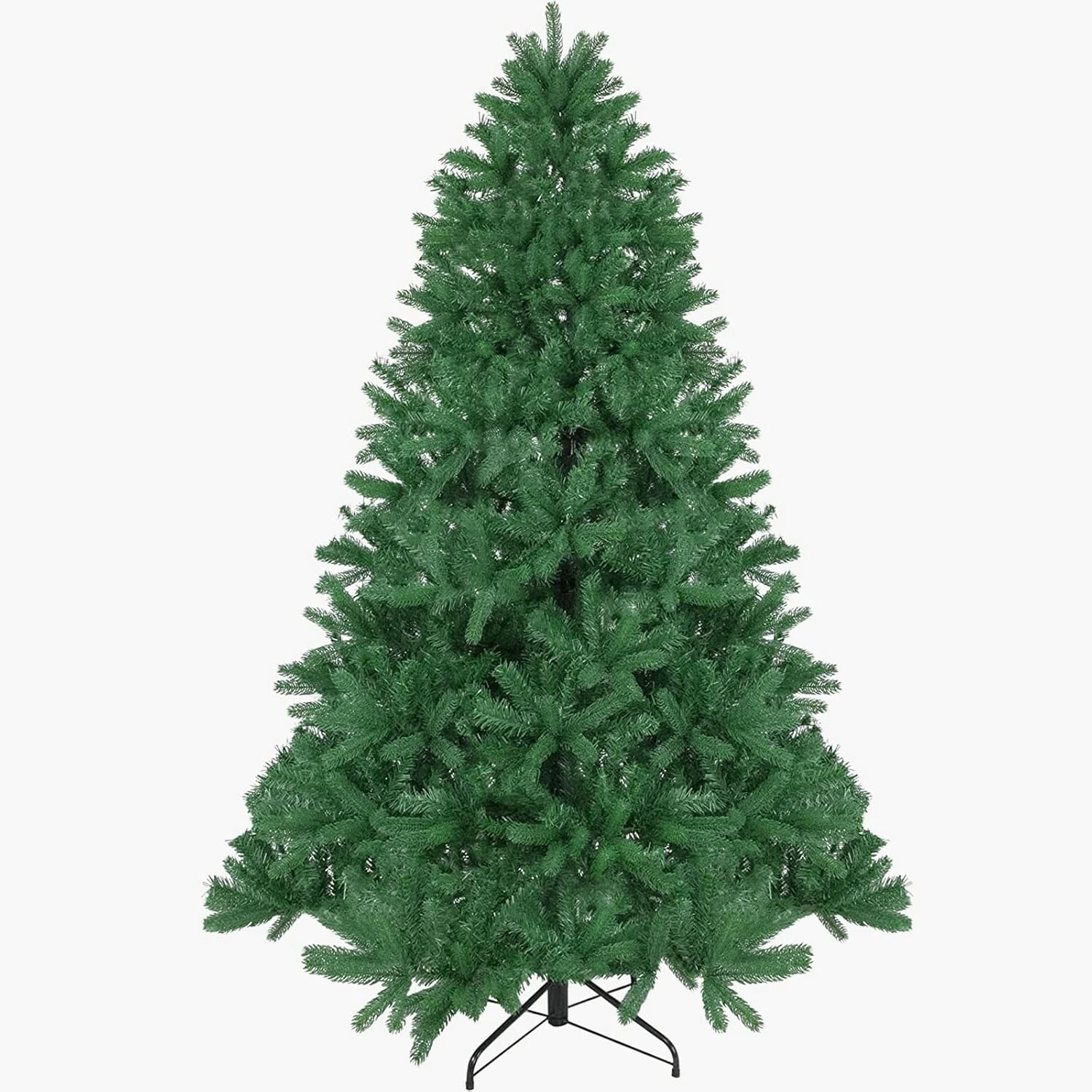 Amazon.com: Artificial Christmas Tree 6.5ft PVC Tree w1150 Branch Tips ...