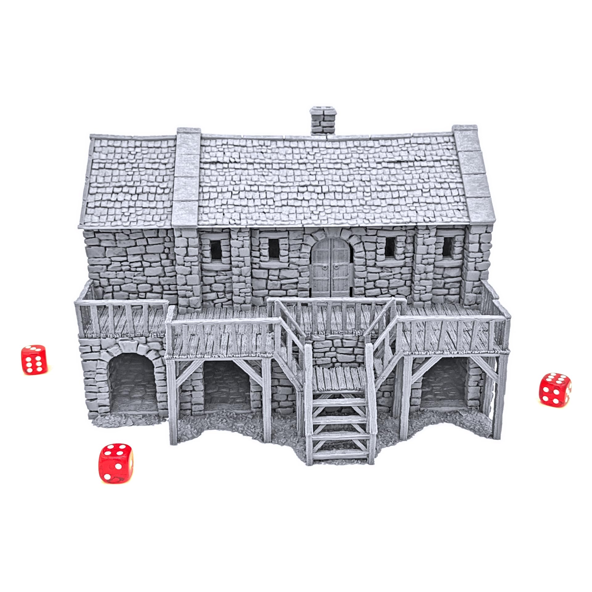 Snapklik.com : Black Rock Barracks By Printable Scenery
