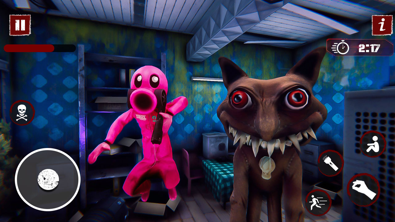 Red Face Zort Simulator Games 3D: Zort Face Dark House Simulator 2024 ...