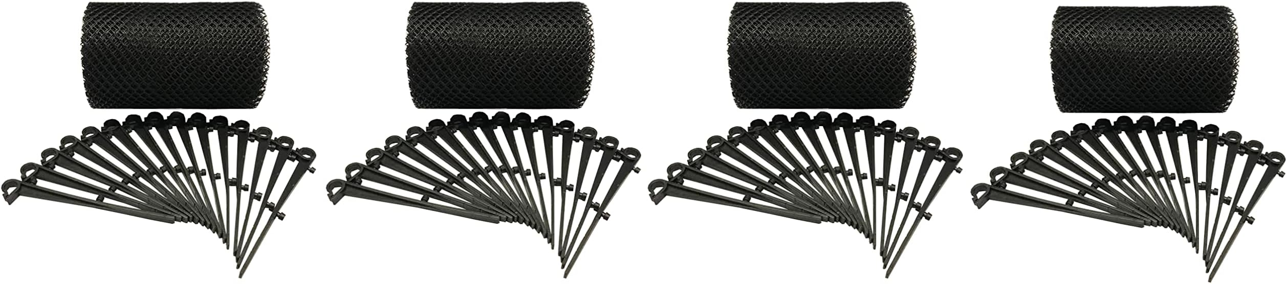 SUL 10M Mesh Gutter Guard Leaf Protection Mat Block Leaves Moss Fixing ...