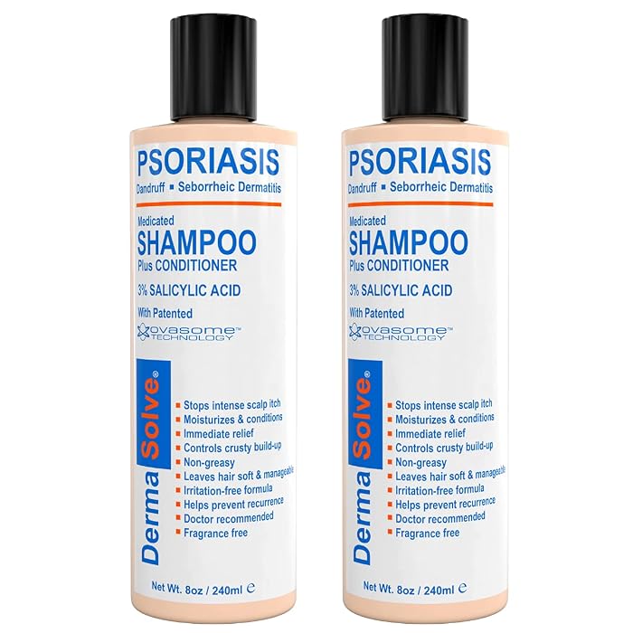 Buy Scalp Psoriasis Shampoo & Conditioner (2-pack) Naturally Heals ...