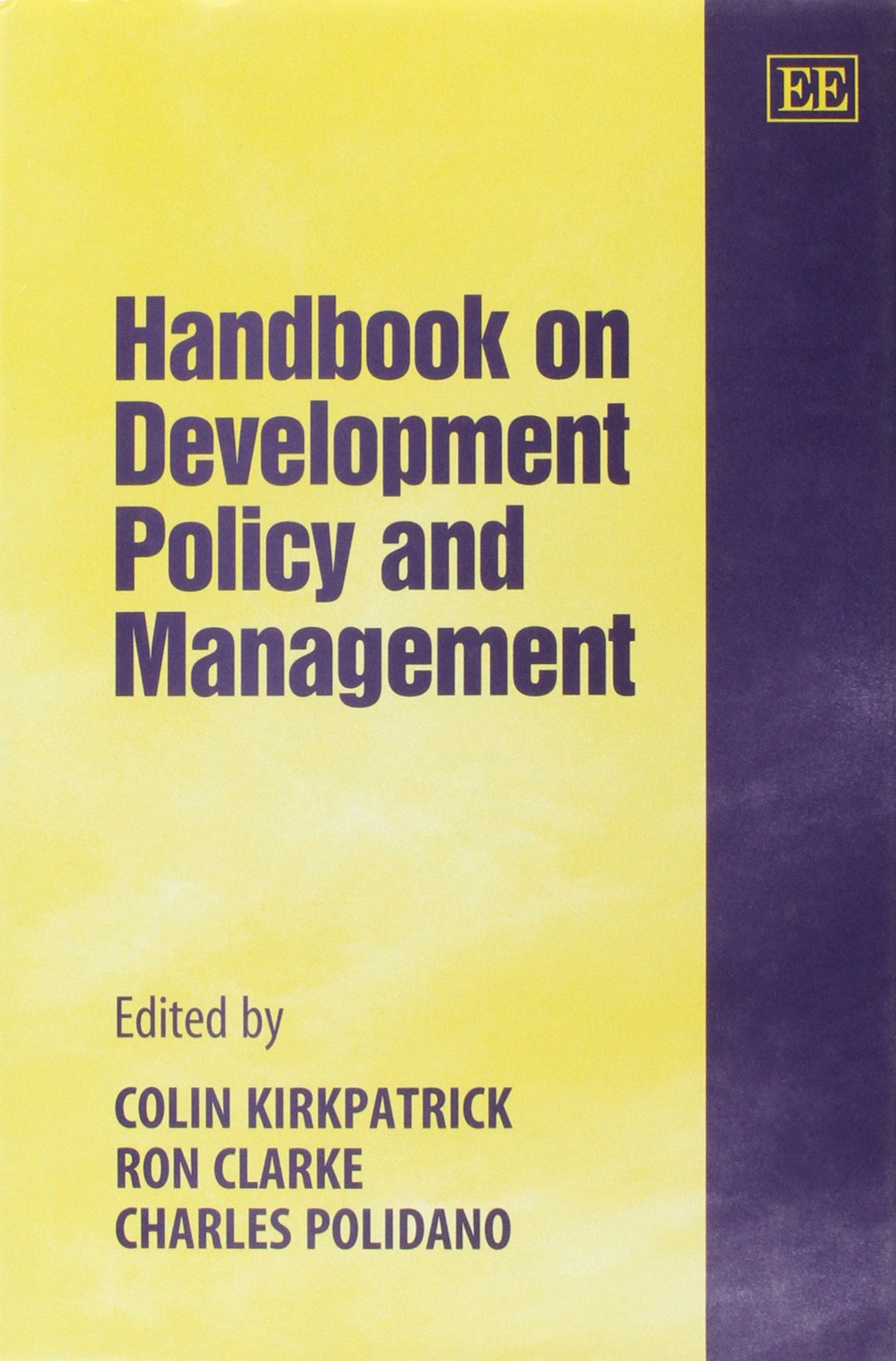 Handbook on Development Policy and Management: 9781840641424: Business ...