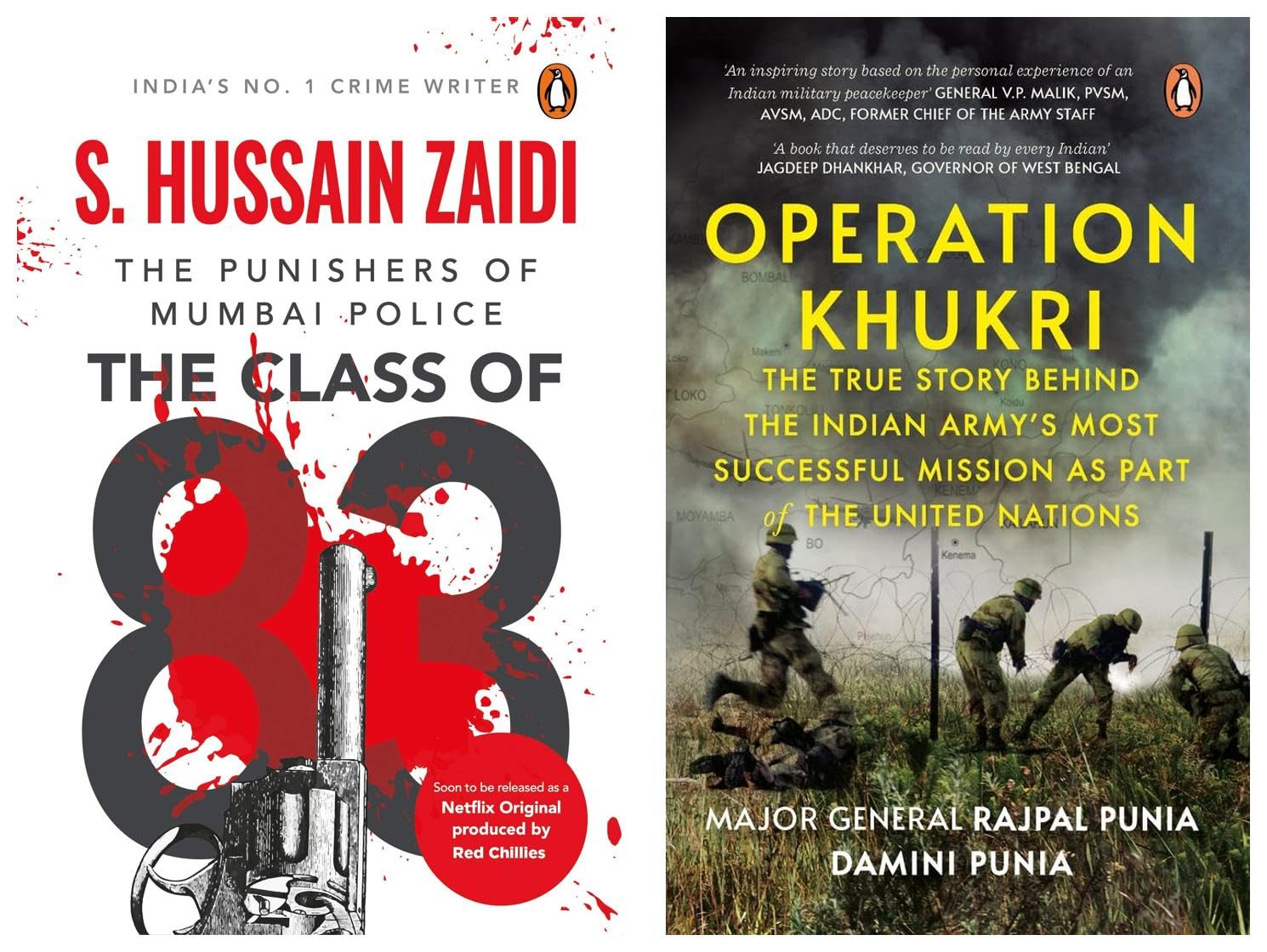 The Class of 83: The Punishers of Mumbai & Operation Khukri: The True ...
