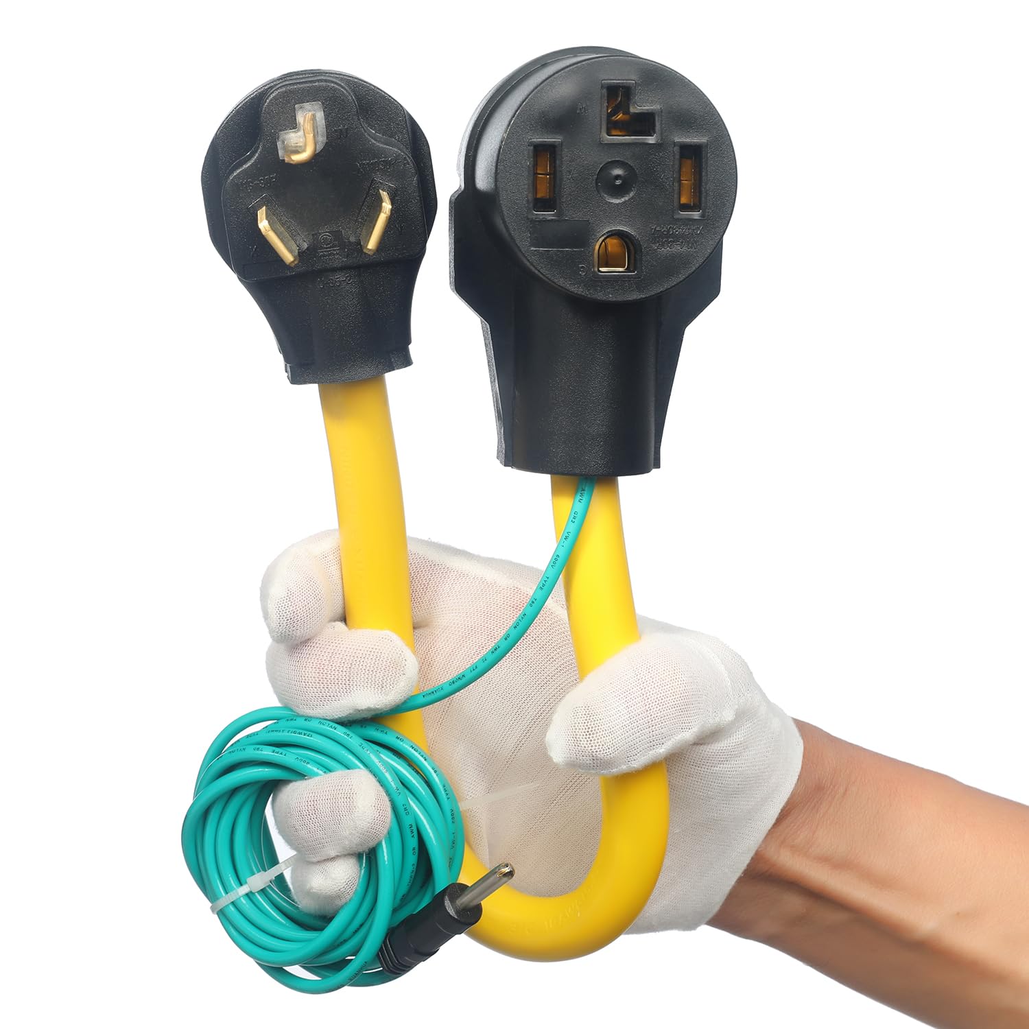 Amazon.com: Dryer Plug Adapter 3 to 4 Prong,NEMA 10-30P to 14-30R 30 ...