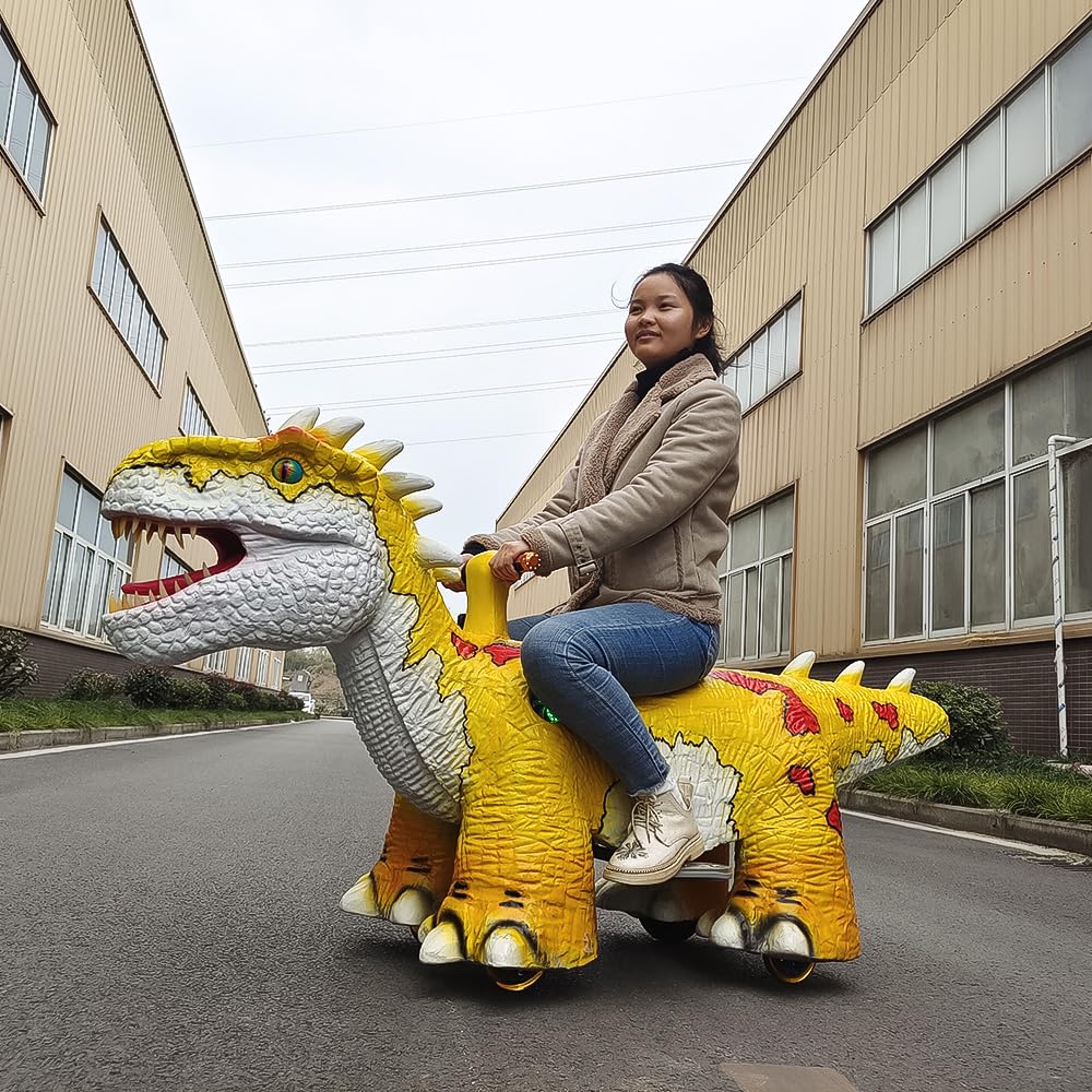 New Era Dinosaurios Montables Eléctricos, Dino Carro de Control Remoto ...