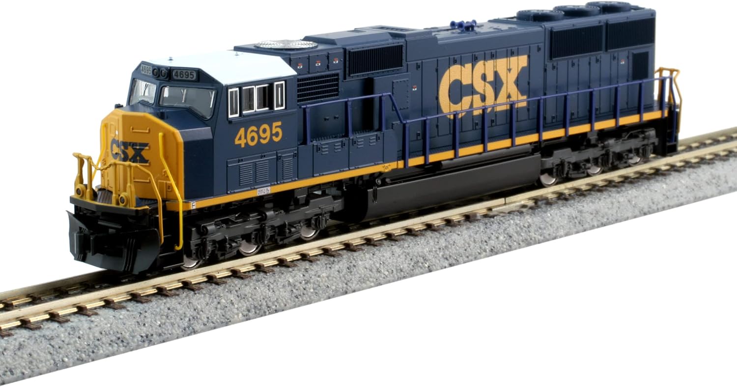 Amazon.com: Kato USA Model Train Products N EMD SD70M Flat Radiator ...
