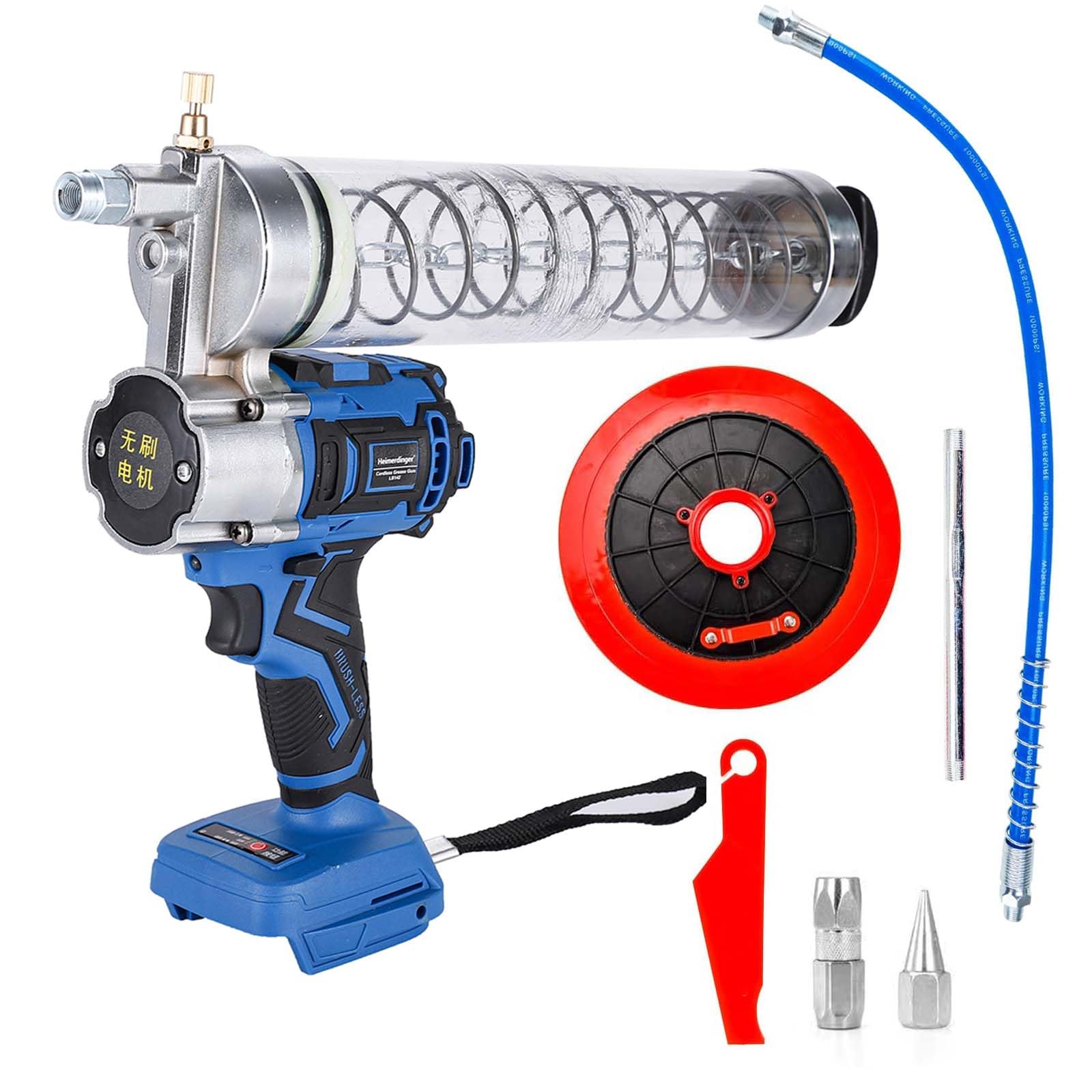 Snapklik.com : Heimerdinger 2 In 1 Cordless Grease Gun For Makita 18V ...