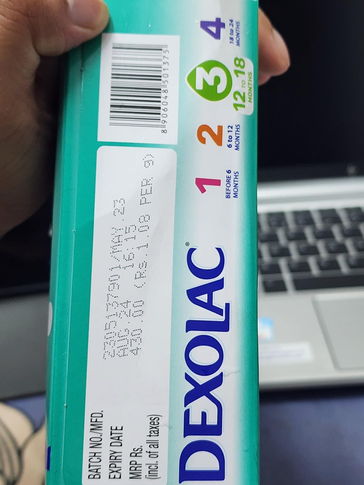 Buy Dexolac Follow Up Infant Formula Milk Powder for Babies - Stage 3 ...