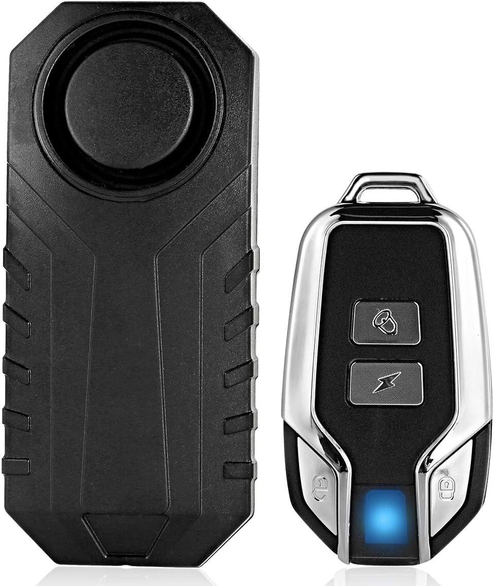 EASY FIT Only Two Wires Motorcycle Bike Scooter Trike Alarm- DIY ...