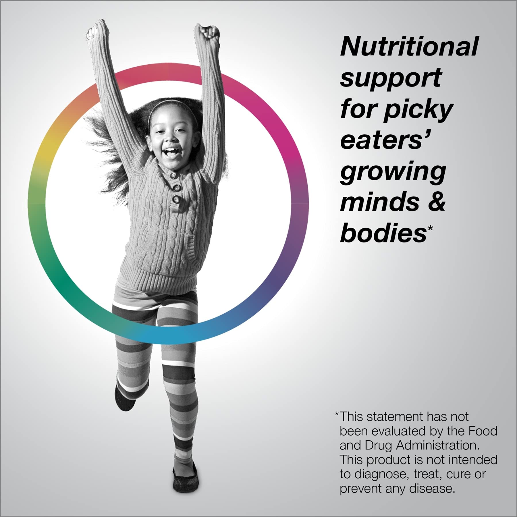 Buy Rainbow Light Nutri Stars Multivitamins for Kids Provides Brain and ...