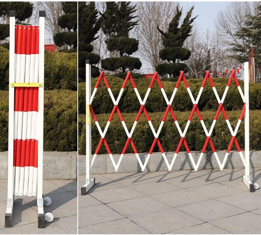 Amazon.com: JKSVTF Expandable Pedestrian Safety Barrier, Portable ...