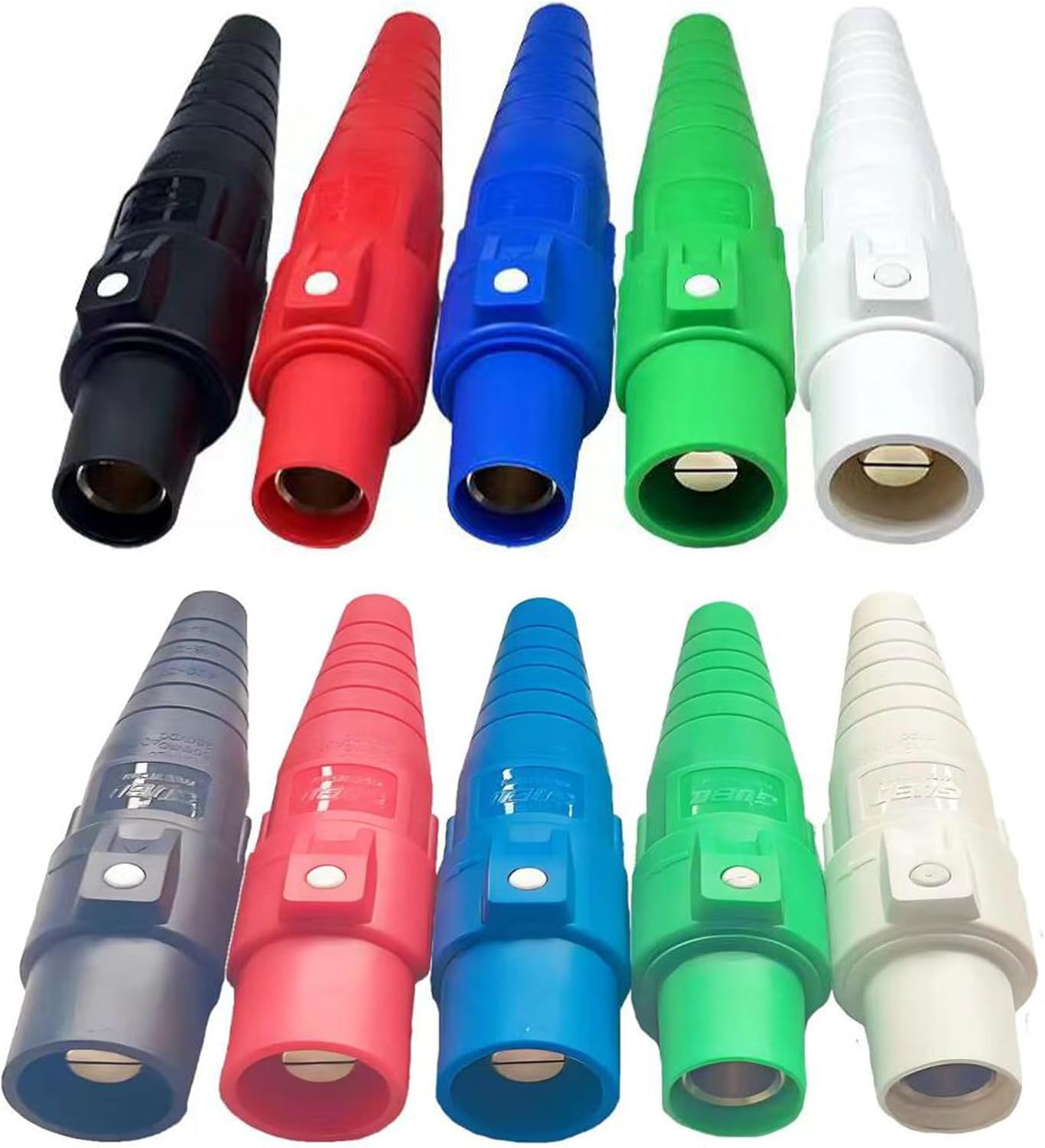 Amazon.com: JUNMAN 400A Camlock Power Connectors 5 Color 5 Male and 5 ...
