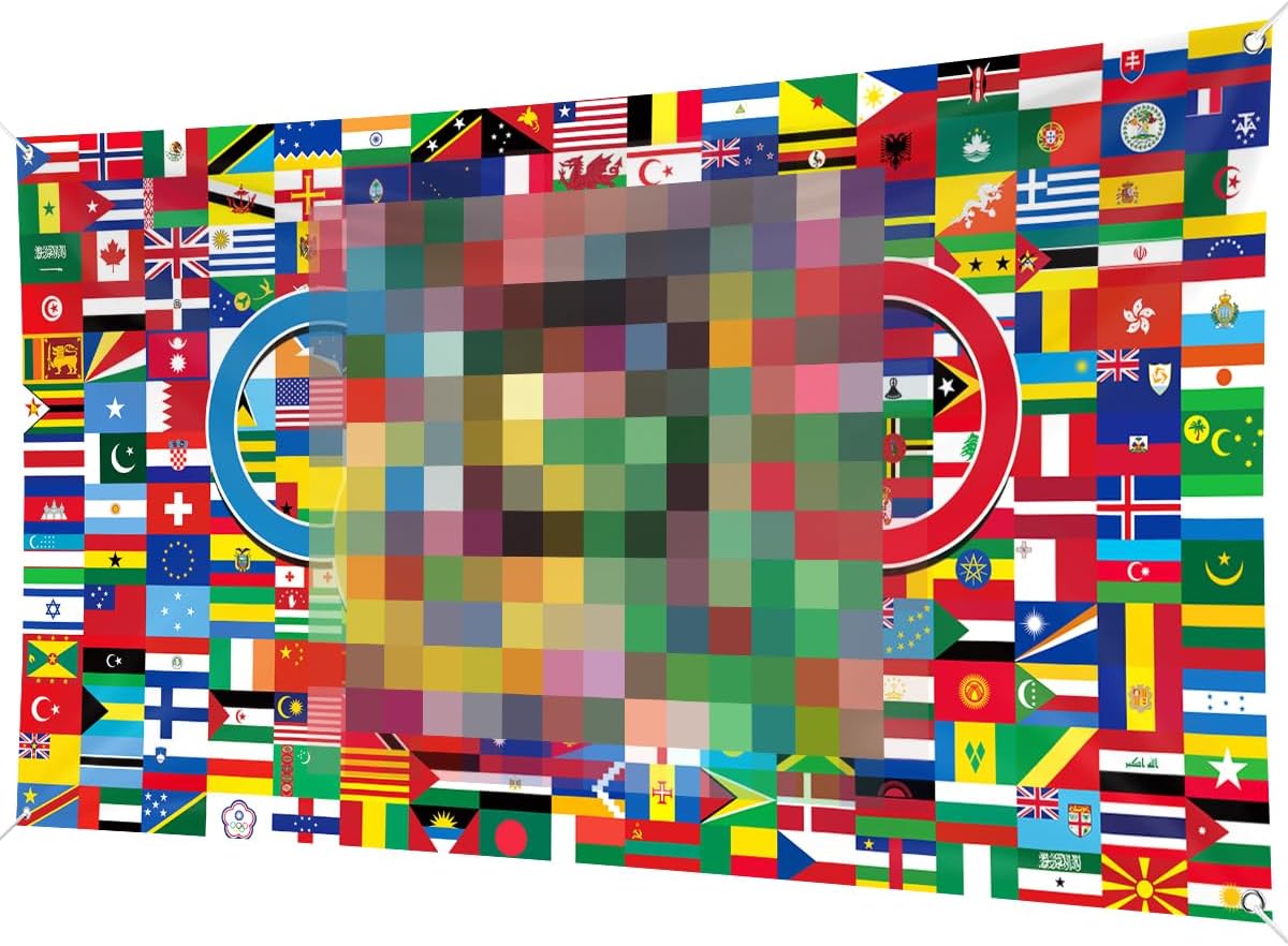 Amazon.com : Olympic Decoration Kit Includes Olympic Rings Backdrop ...