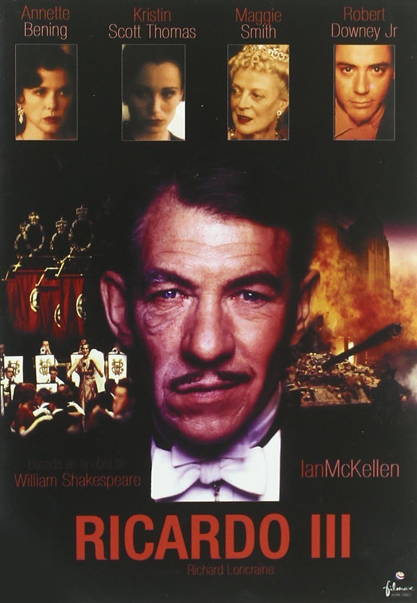Richard III [1996] Ian McKellen Region 2 DVD: Amazon.co.uk: Anette ...