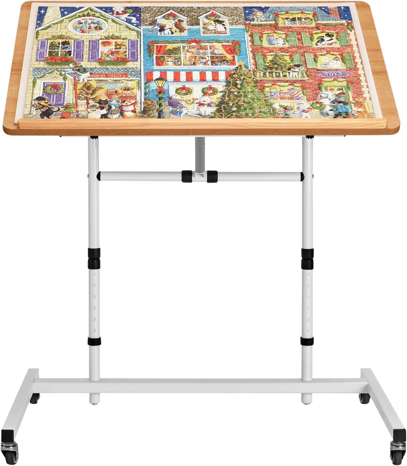 Amazon.com: lukar 1500 Pcs Puzzle Table,Portable Jigsaw Puzzle Table ...