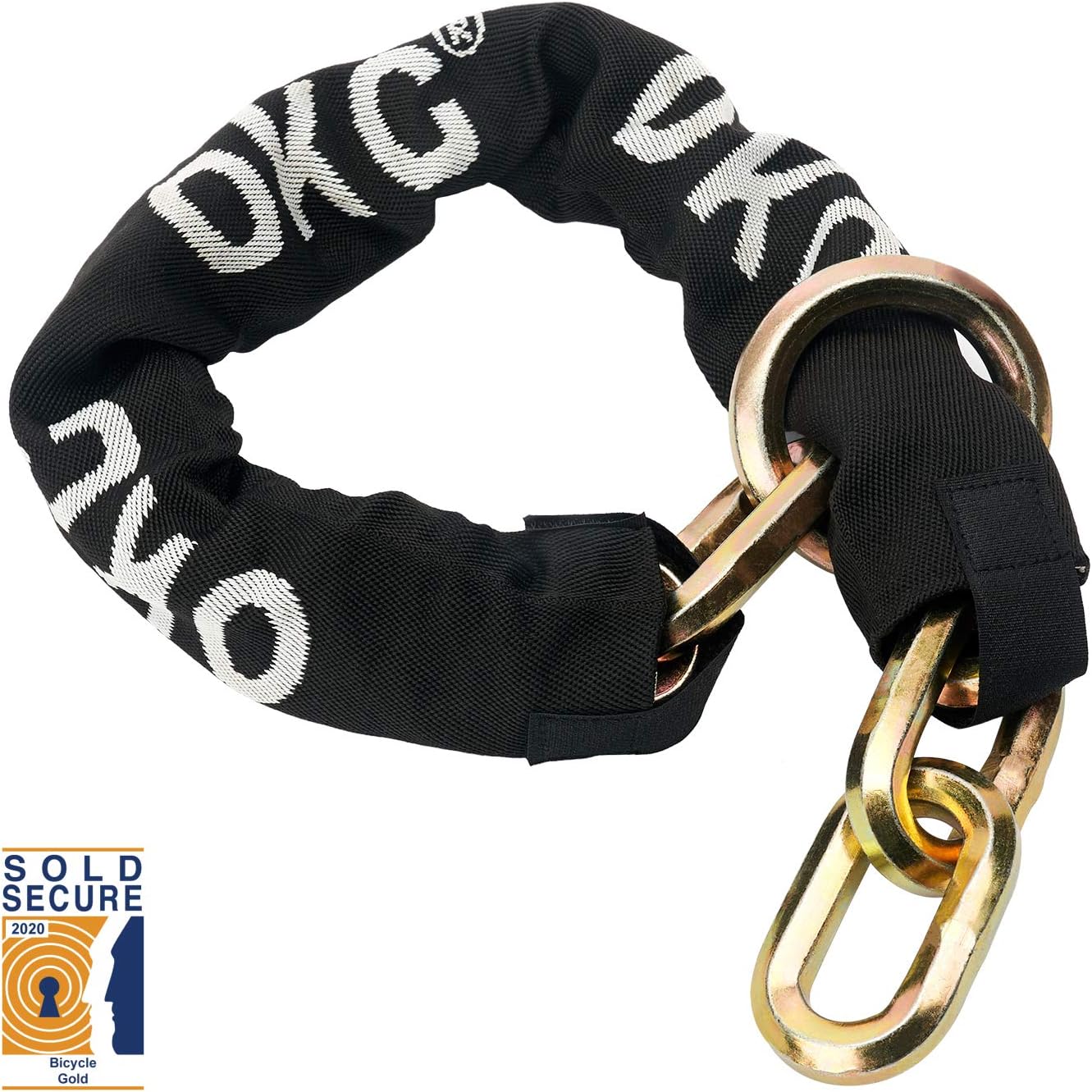 Amazon.com: OKG Maximum Heavy Duty Security Chain 2.6 ft x 1/2 in Thick ...