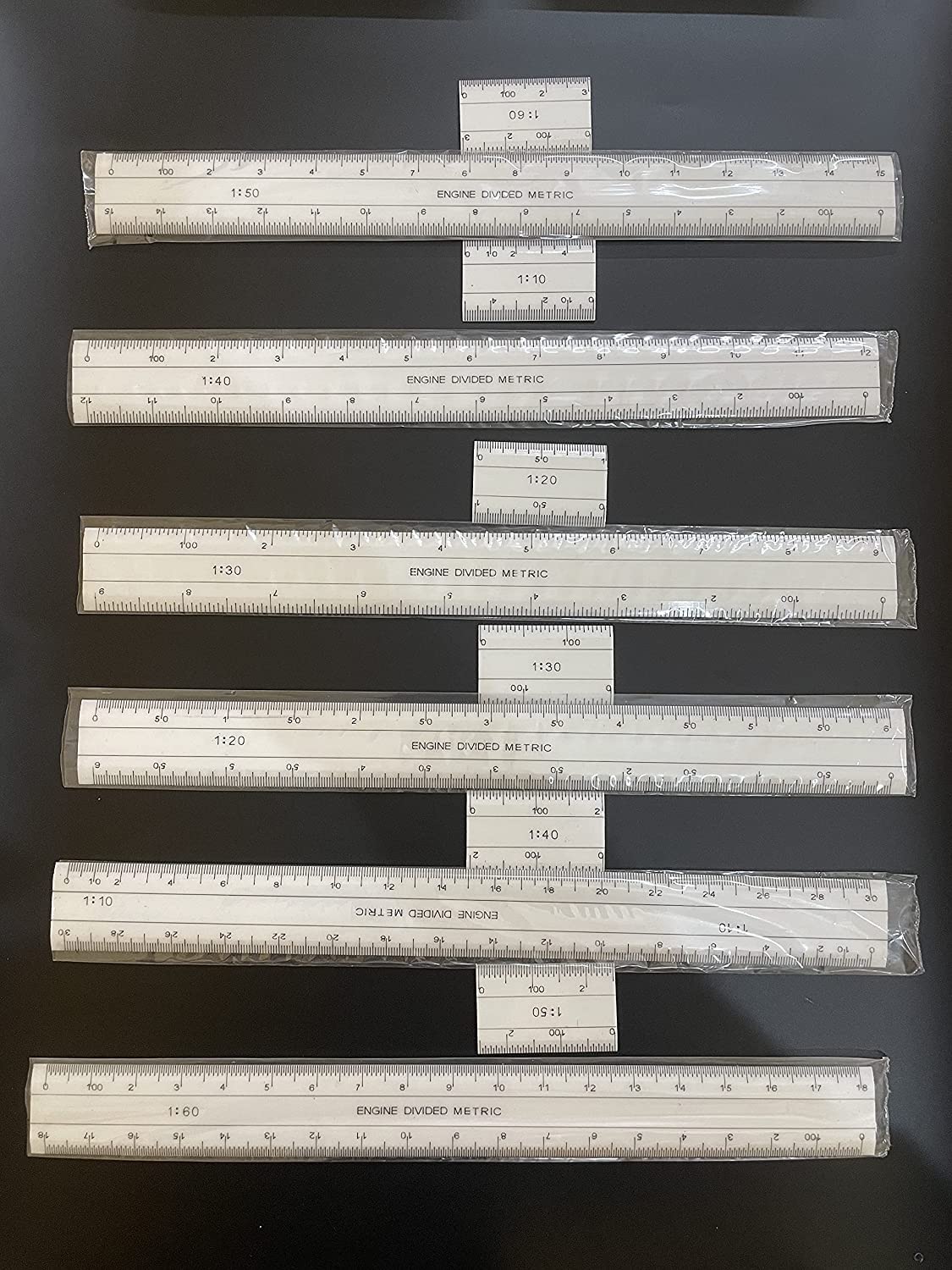 Plotting Scale with Bits for Measuring Plots and Land Area/Drawing ...