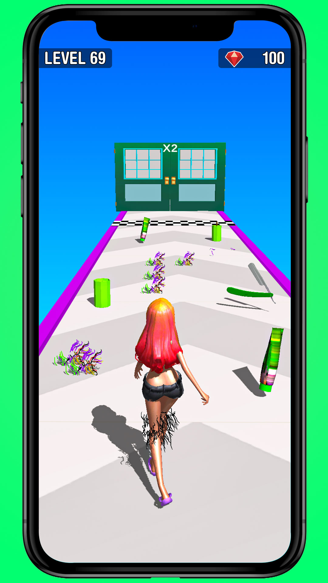 Hair Removal Beauty Run: Let's Remove Body Hair Runner Challenge 3D ...