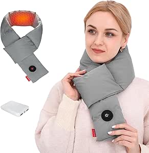 Amazon.com: Comfytemp Neck Heating Pad, Cordless Neck Warmer, Electric ...
