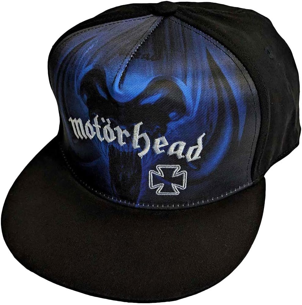 Motorhead Rock 'N' Roll Blue Mono Baseball Cap Size One Size at Amazon ...
