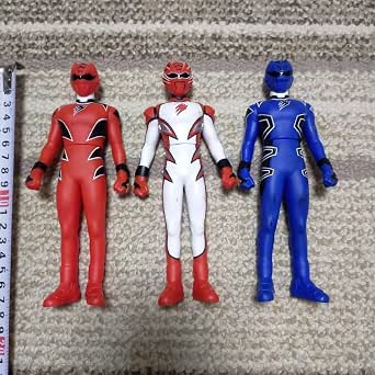 Amazon.co.jp: Beast Fist Squadron Geki Ranger Soft Vinyl Figure Set of ...