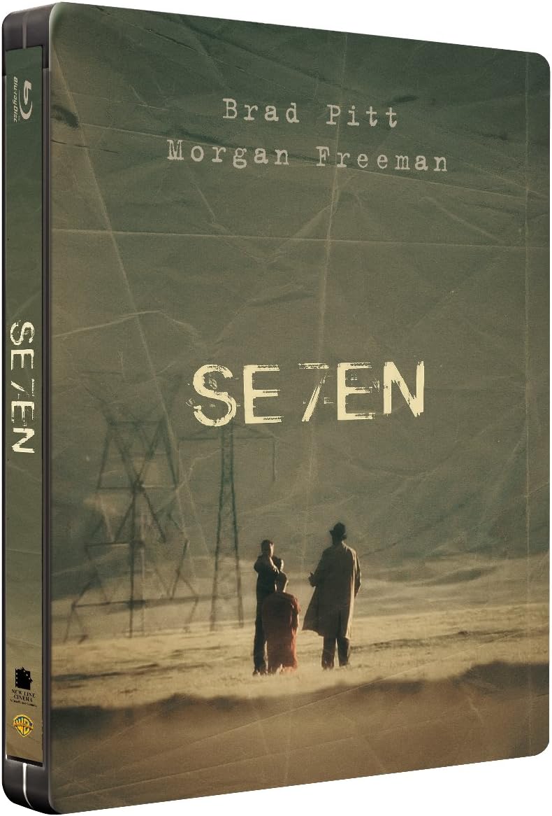 Se7en Limited Steelbook De Import: Amazon.co.uk: Brad Pitt, Morgan ...