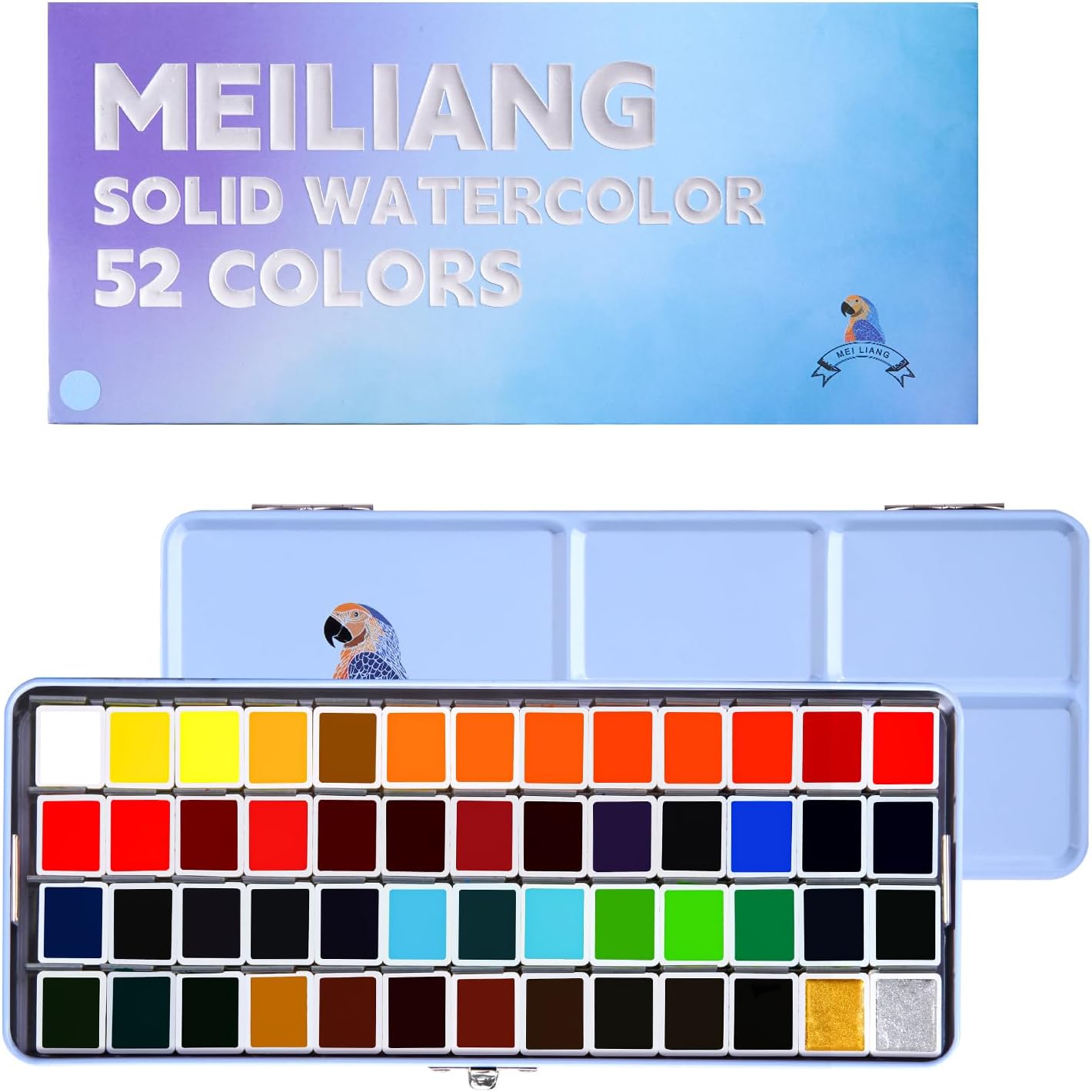 Amazon.com: MeiLiang Watercolor Paint Set, 36 Vivid Colors in Pocket ...