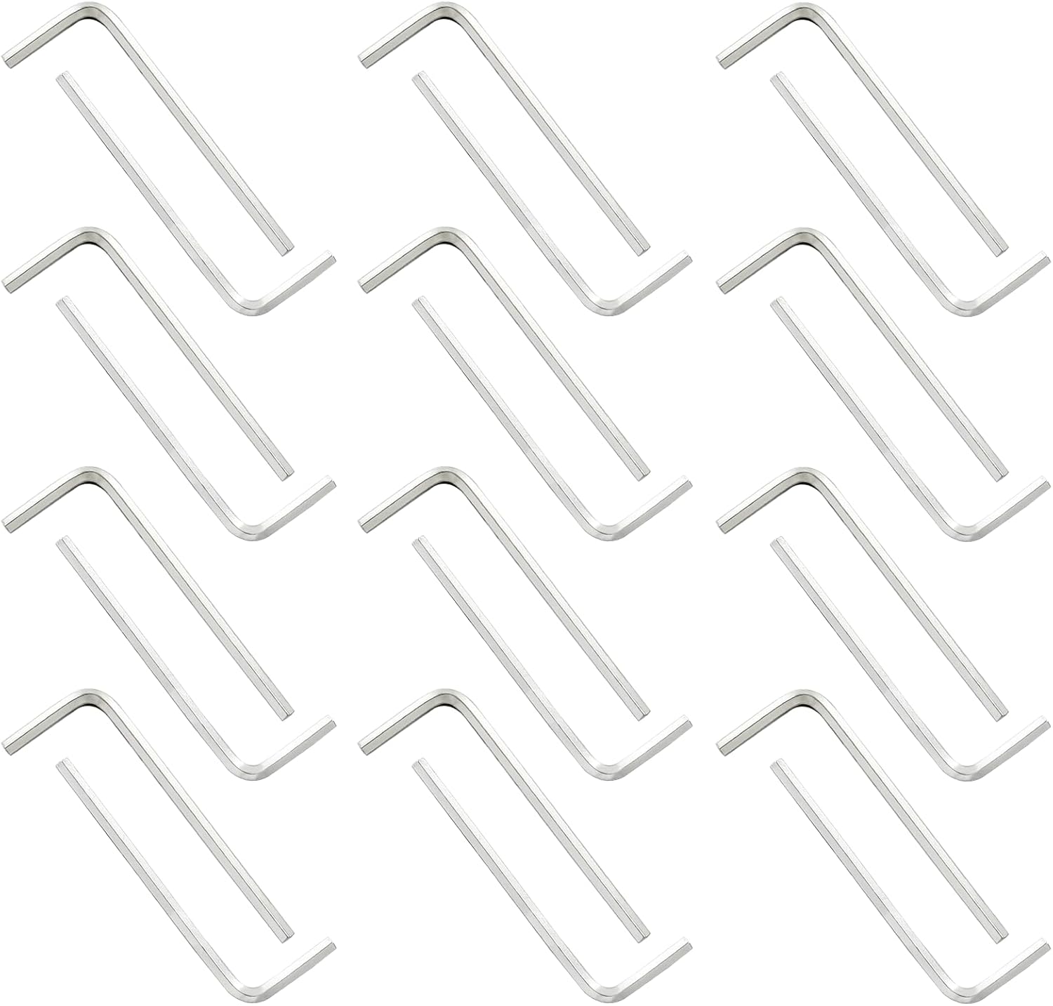 Biaungdo 24 Pcs 2.5mm Hex Key Wrench, Small Allen key Wrench, L Shaped ...