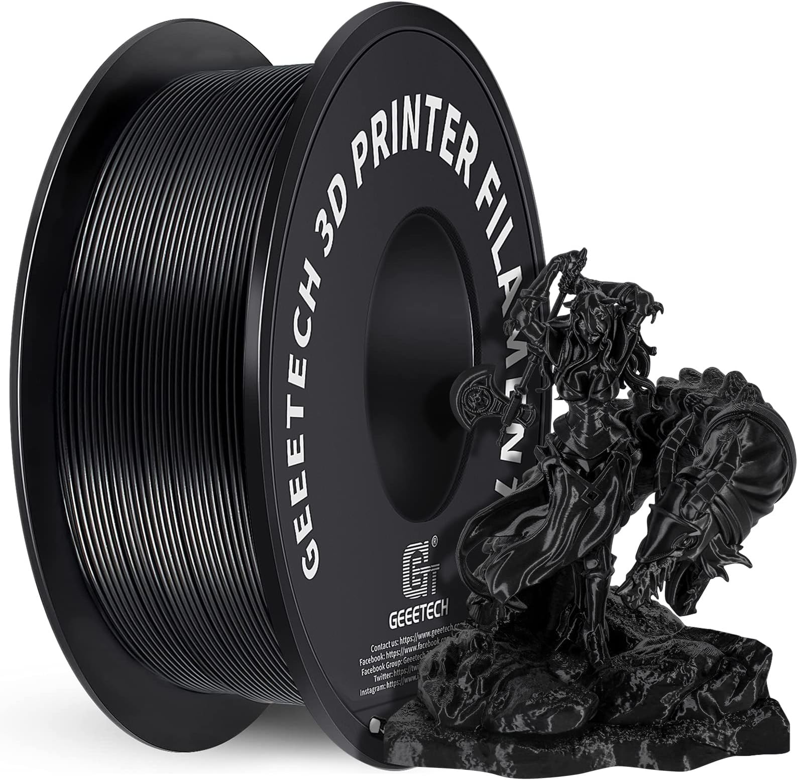 Silk PLA Shiny Cyan Blue PLA Filament 1.75 mm 3D Printer Filament 1KG 2 ...