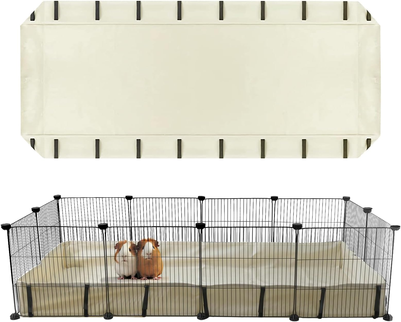 Amazon.com : FULUE Guinea Pig Waterproof Cage Liner C&C 2x4,Guinea Pig ...
