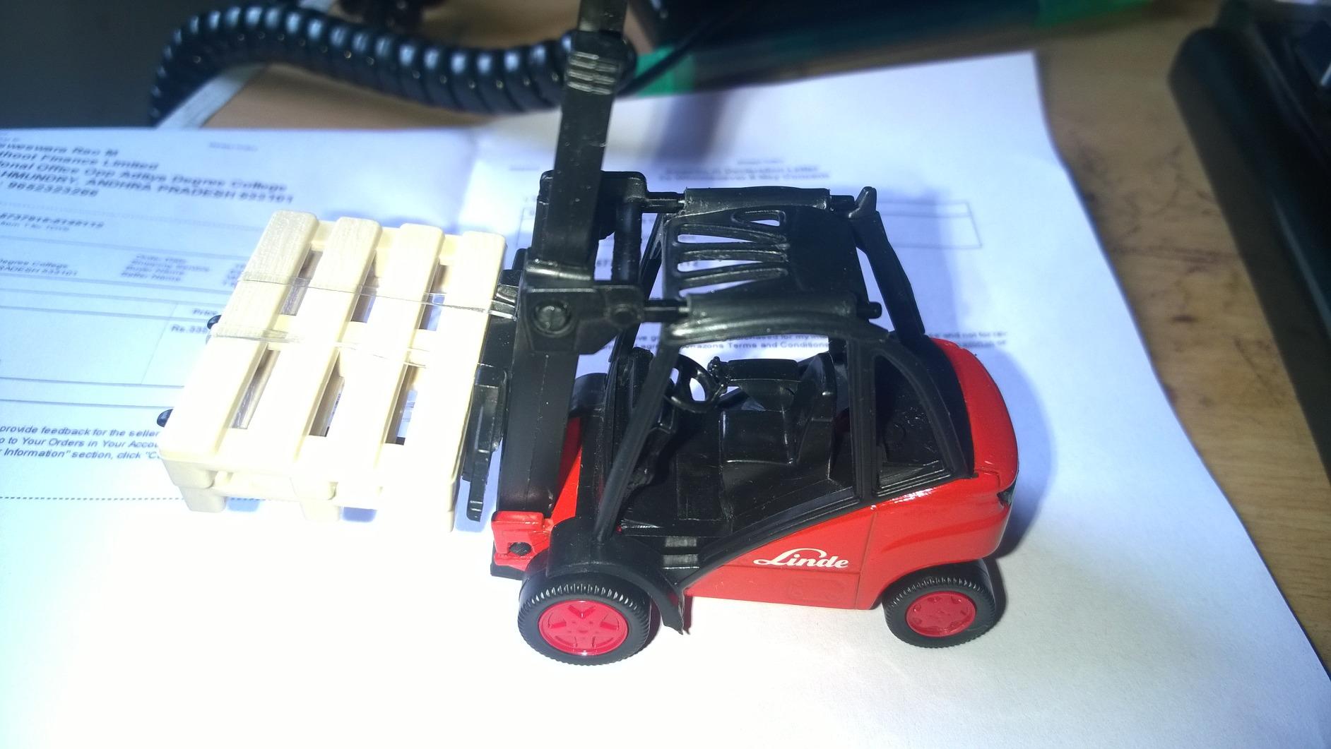 Siku 1722 Forklift Truck : Amazon.in: Toys & Games