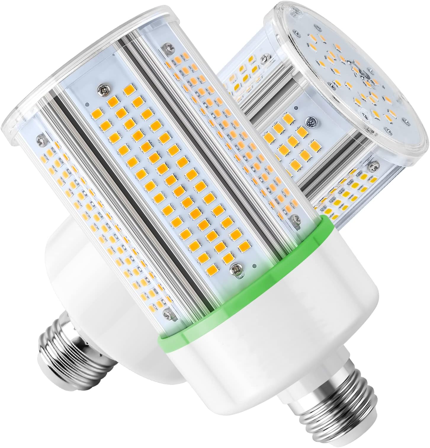 35W 6 pack LED Corn Light Bulb,(300W Equivalent ) Commercial Grade Daylight 5000K E26/E39 5000LM ...