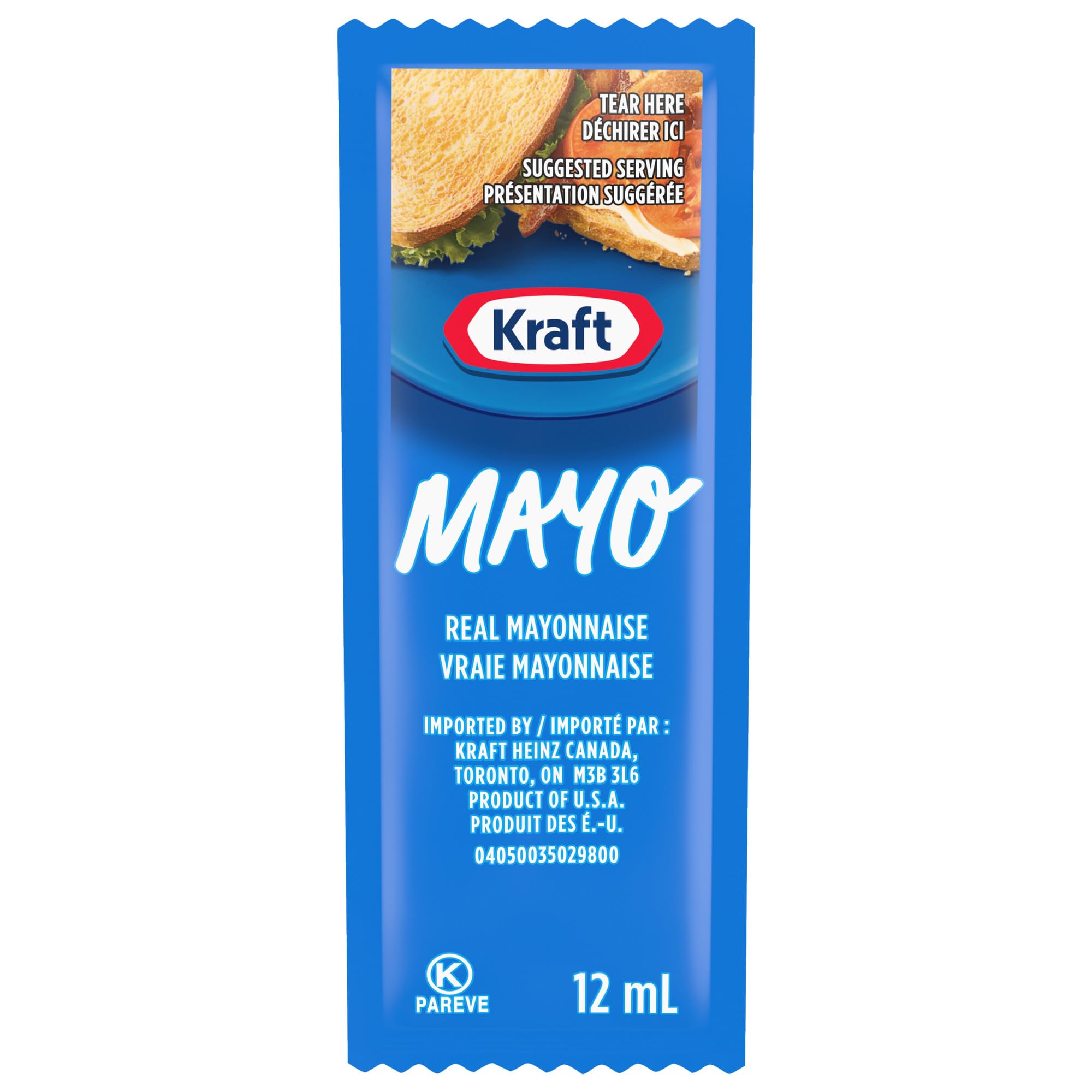 Kraft Mayonnaise, 2.52L (210 Packets) : Amazon.ca: Grocery & Gourmet Food