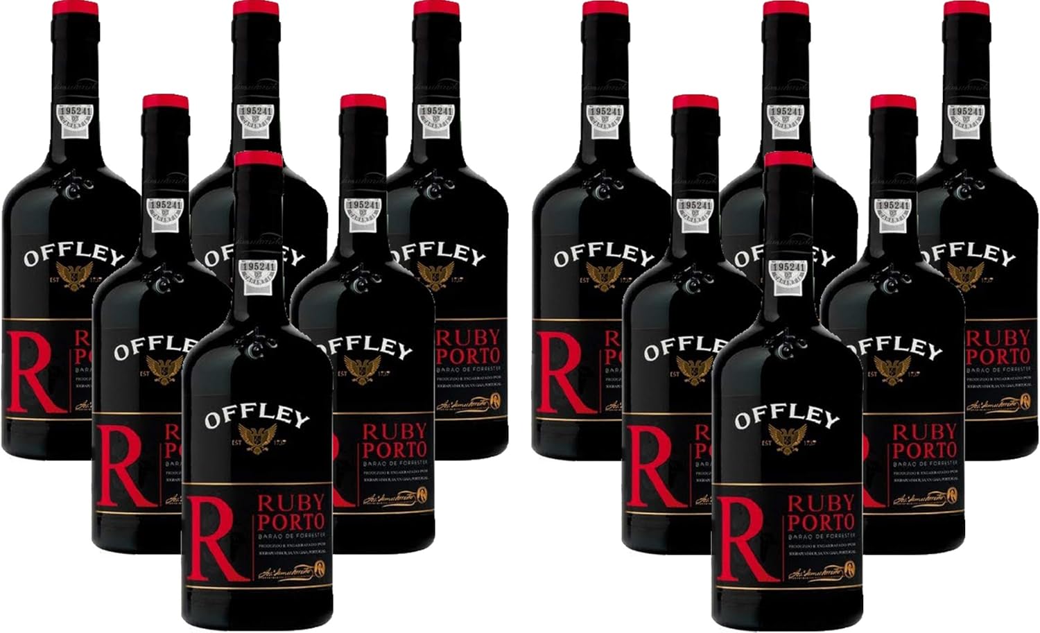 Port wine Offley Ruby - Fortified Wine- 12 Bottles Case : Amazon.co.uk ...