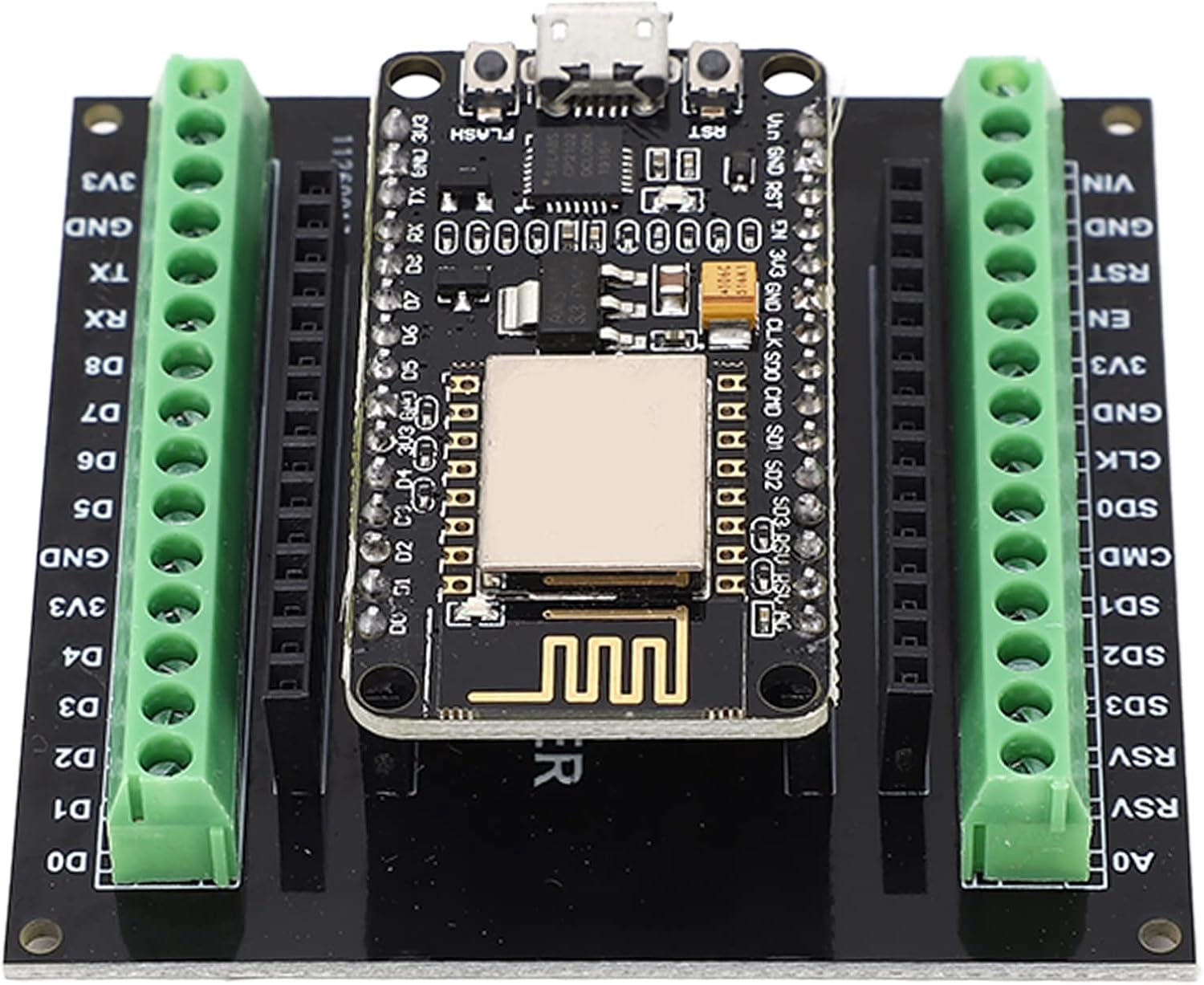 Walfront 1PC ESP8266 Placa de Desarrollo NODEMCU V2 Reemplazo de Placa de Expansión Compatible ...