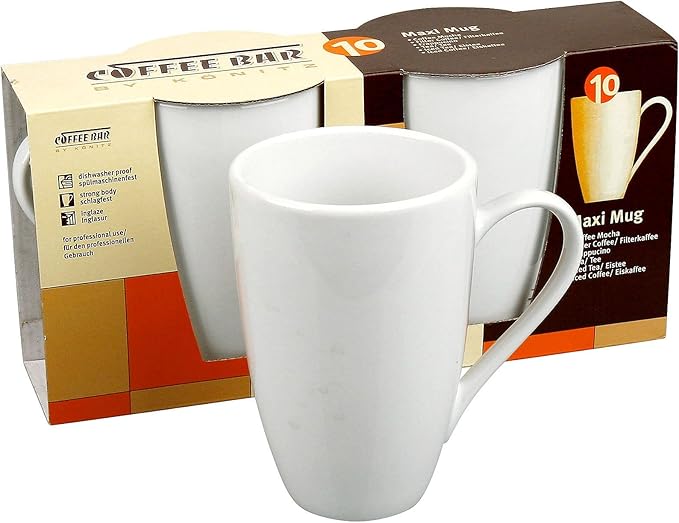 Amazon.com | Coffee Bar Maxi Mug (Set of 2): Coffee Cups & Mugs