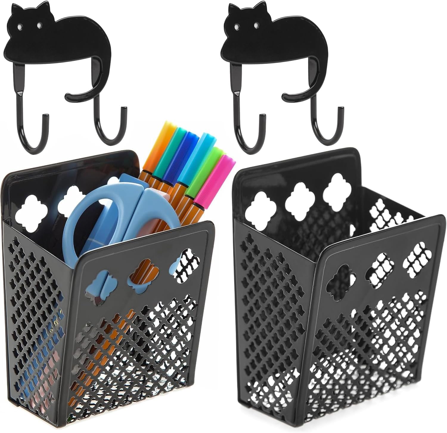 Amazon.com: zeyce 2 Pack Magnetic Pen Holder, Strong Magnet Organizer ...