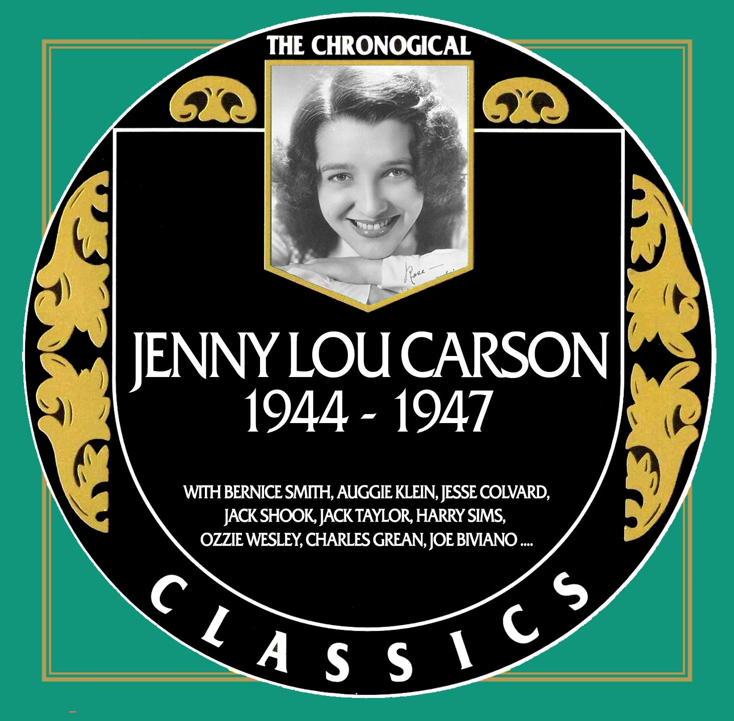 Amazon.com: Jenny Lou Carson - Chronological Classics 1944-1947: CDs ...